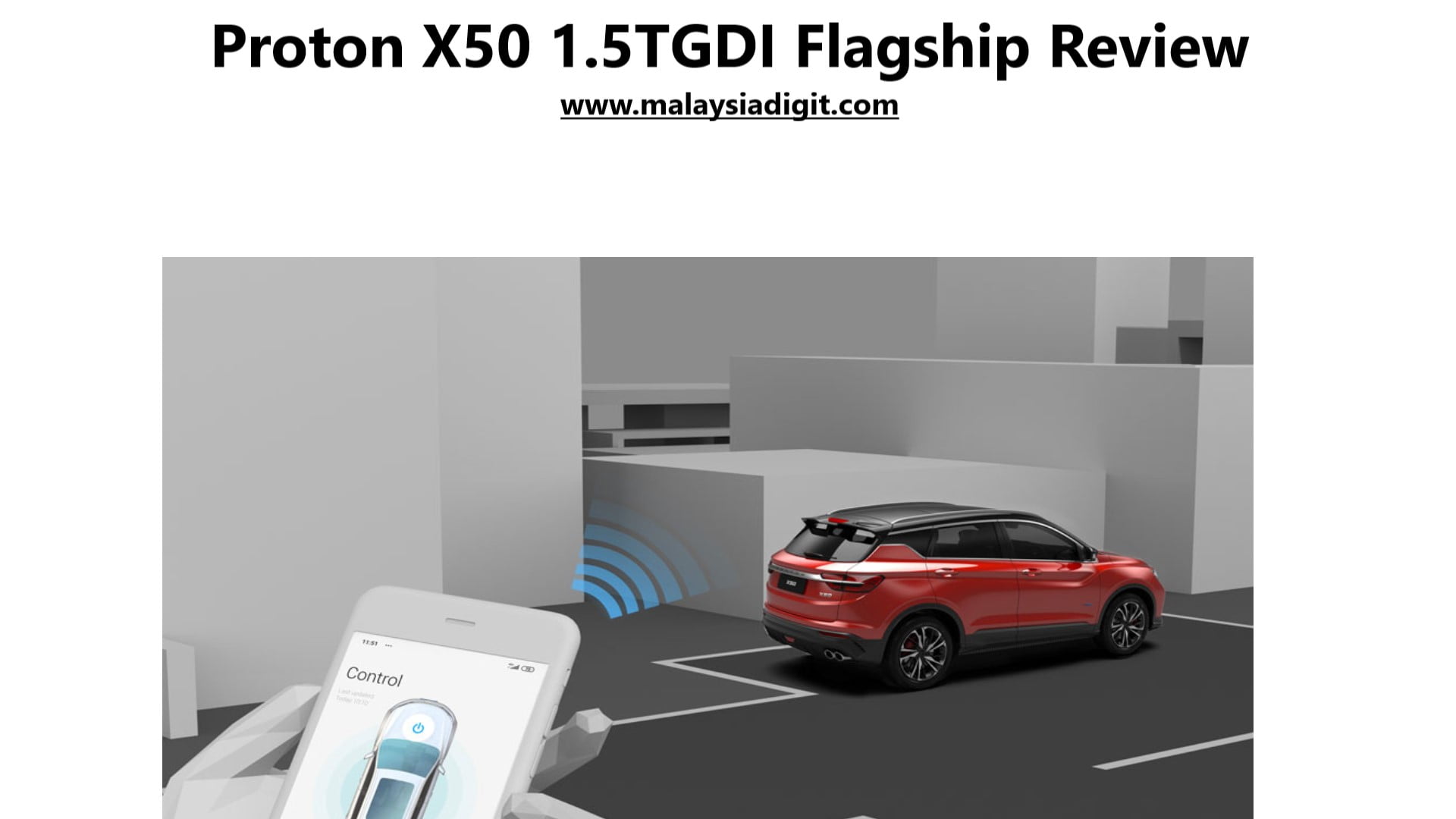 Proton X50 1 5TGDI Flagship Car Review HOBBYFORTE COM